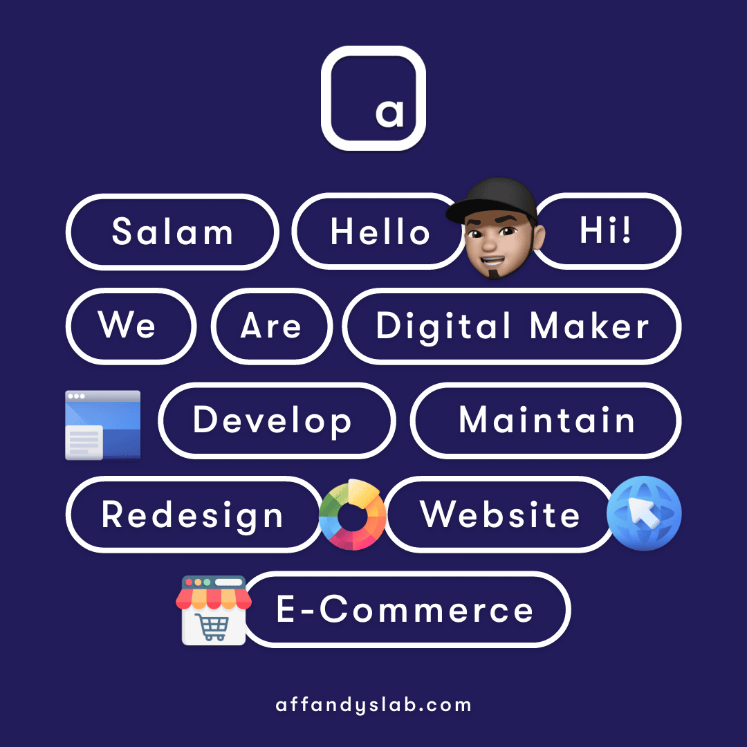 Affandy's Lab: Home of Possibilities